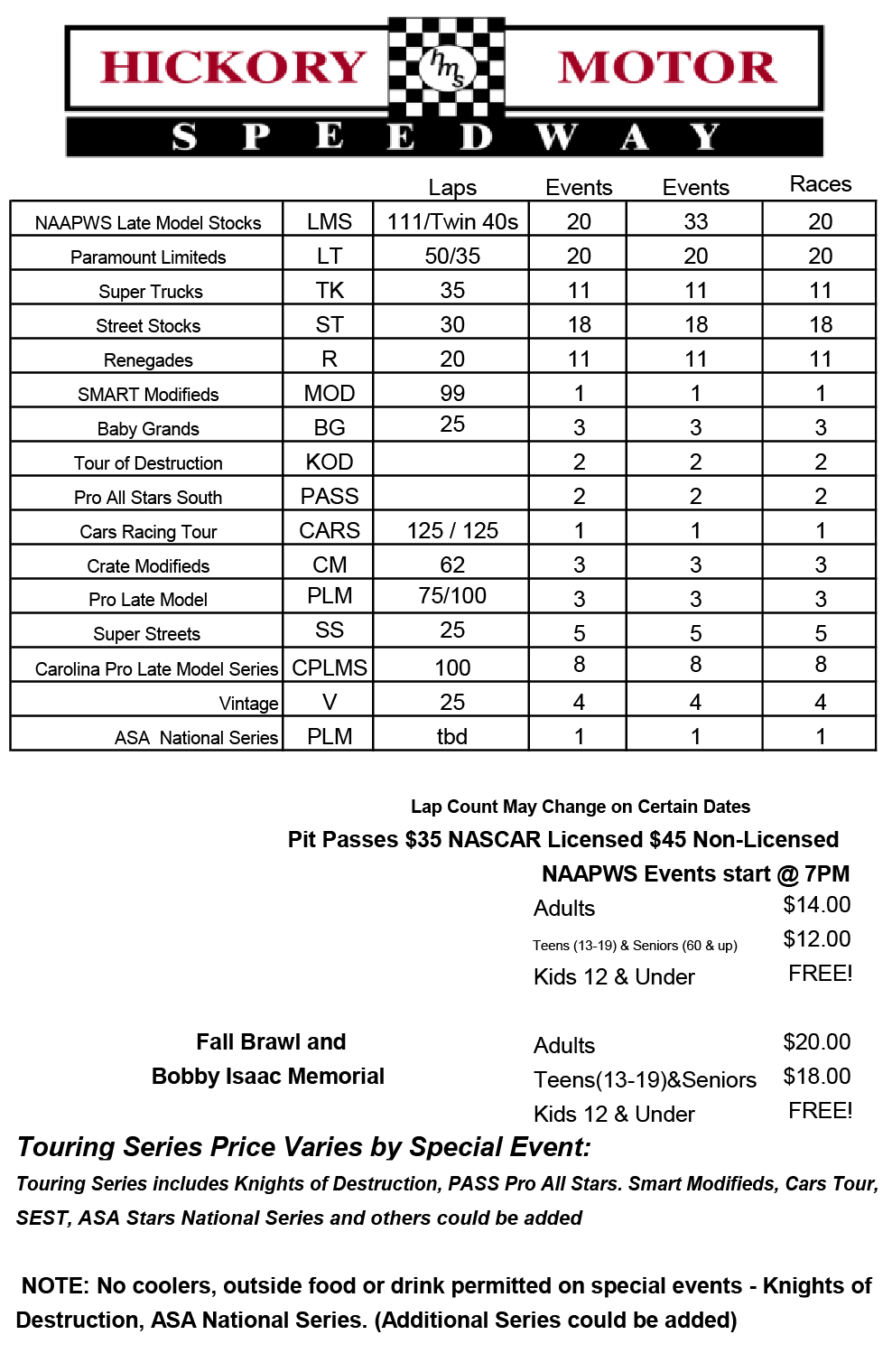 2025 Official HMS Schedule 9-19 -2
